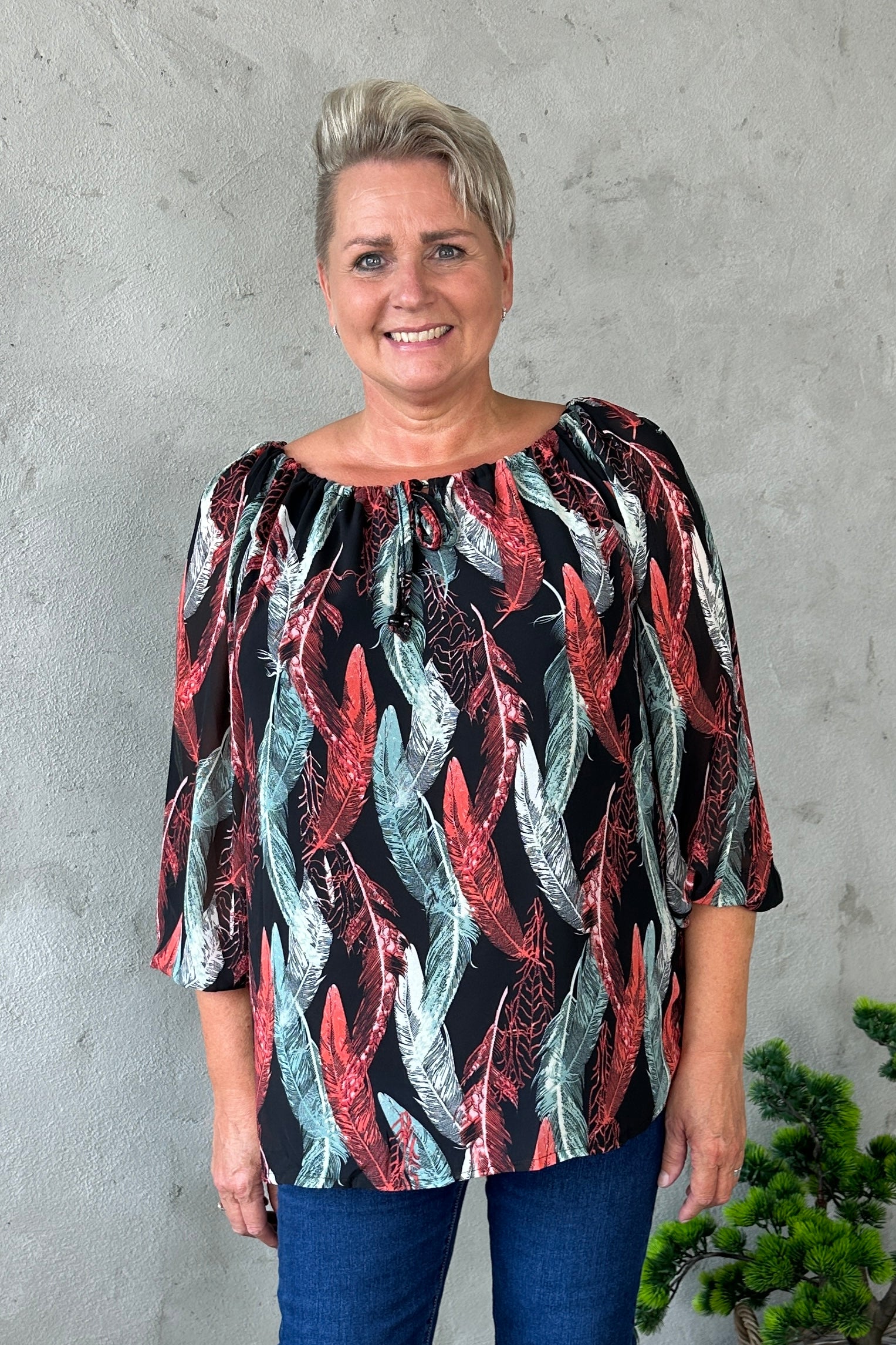 Masja Blouse Red – Get Dressed DK