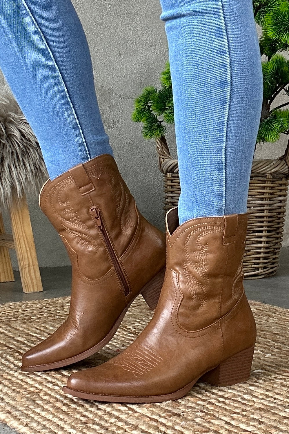 Glory Boot Cognac - Duffy – Get Dressed DK